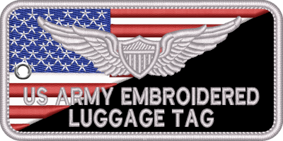 Nametags4u- Embroidered Nametag Luggage Tags