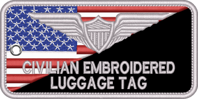 Nametags4u- Embroidered Nametag Luggage Tags