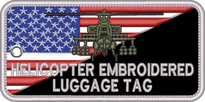 Nametags4u- Embroidered Nametag Luggage Tags