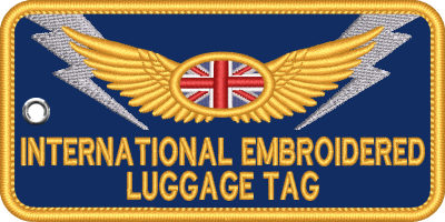 Nametags4u- Embroidered Nametag Luggage Tags