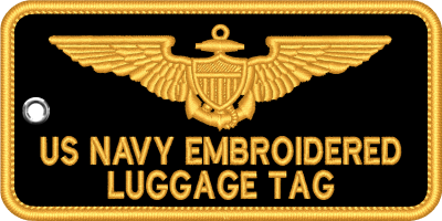 Nametags4u- Embroidered Nametag Luggage Tags