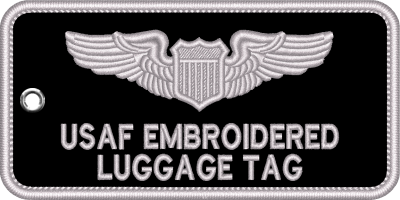 Nametags4u- Embroidered Nametag Luggage Tags