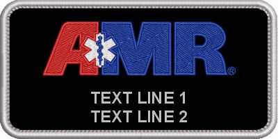 Nametags4u - American Medical Response Embroidered Nametags